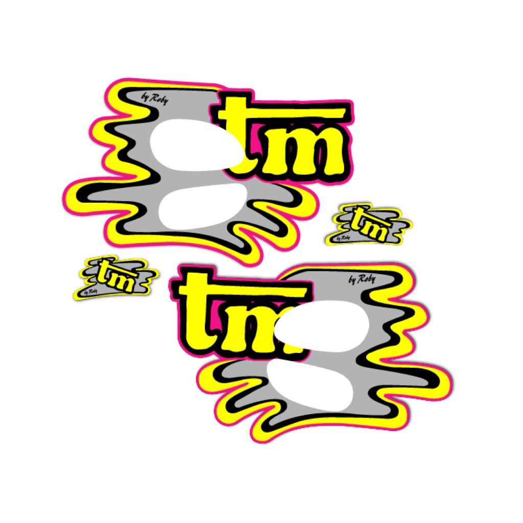 1995 TM Design Rad Decals – Evo-MX