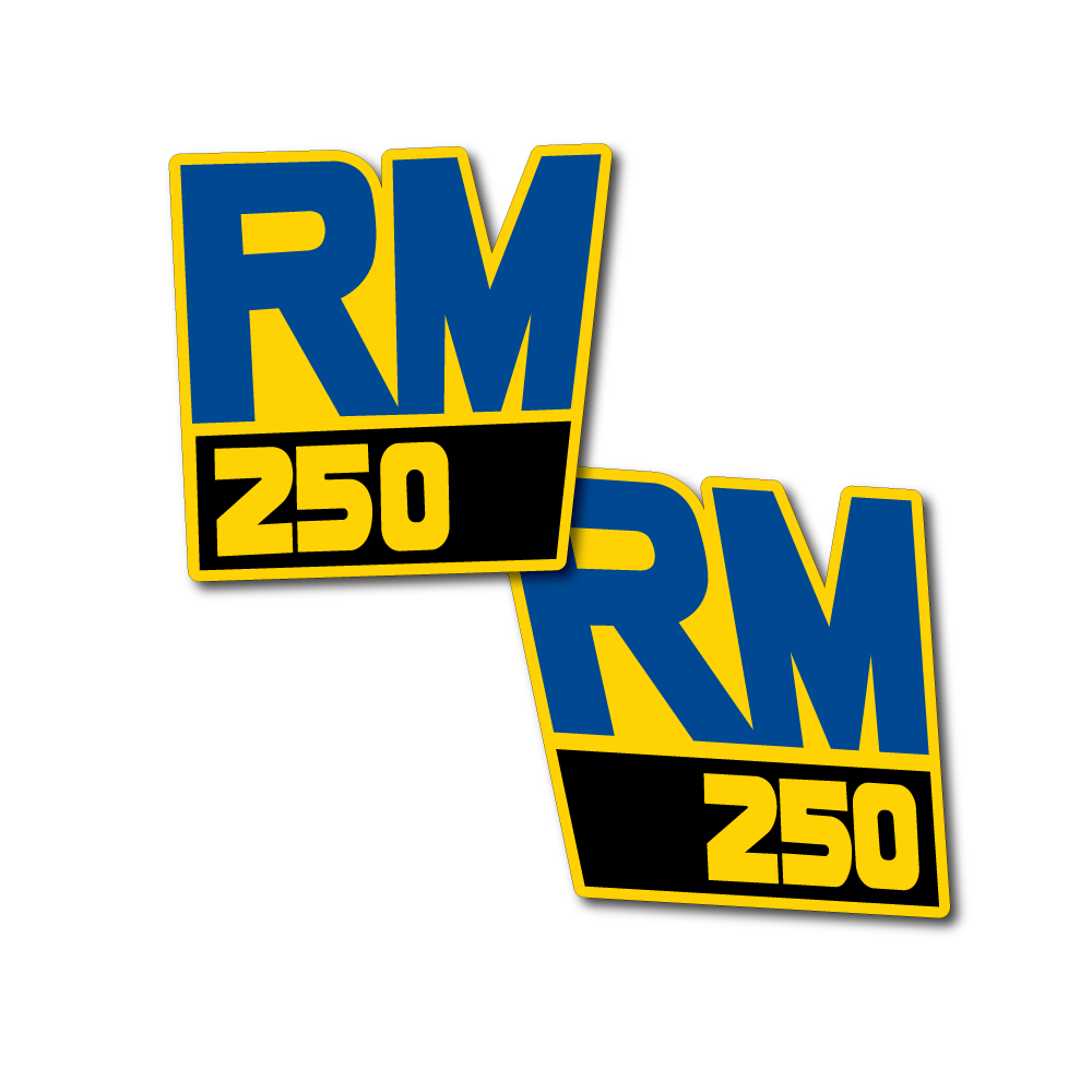 1988 RM 250CC Rad Decals – Evo-MX