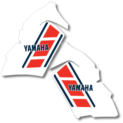 1984 YZ 125CC EURO Full Tank Decals – Evo-MX