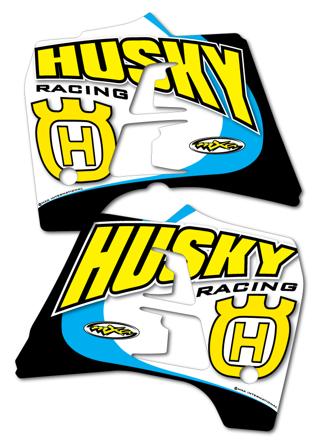 90-94 Husky 4T PJ Rad decals – Evo-MX